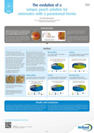 Evolution of ostomy appliances for parastomal hernias - Welland Medical