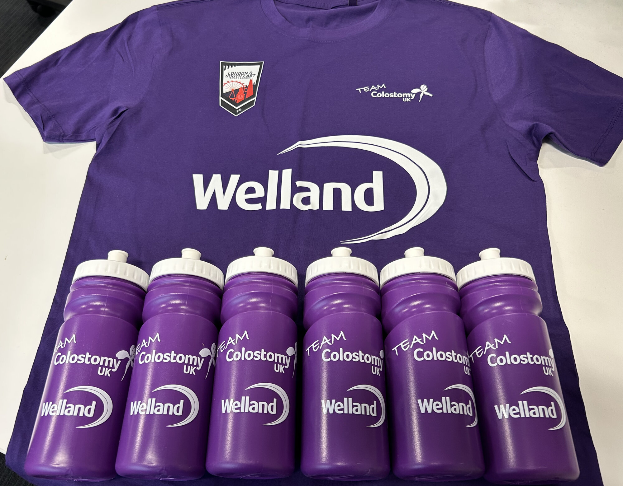 Team Colostomy UK Sponsorship - Welland Medical